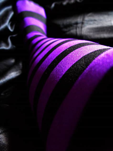 Purple Stockings By Grace10hove On Deviantart