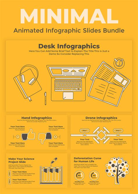 Minimal Powerpoint Animated Timeline Layout Template Powerpoint School