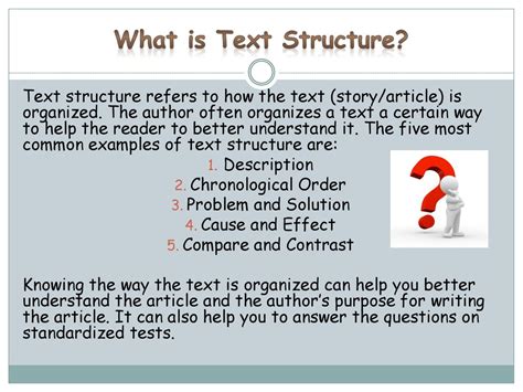 Text Structures Examples