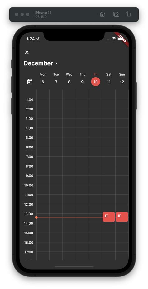 Weekview Shows Multi Day Events Incorrect · Issue 23