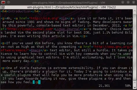 8 vim plugins to enhance your productivity