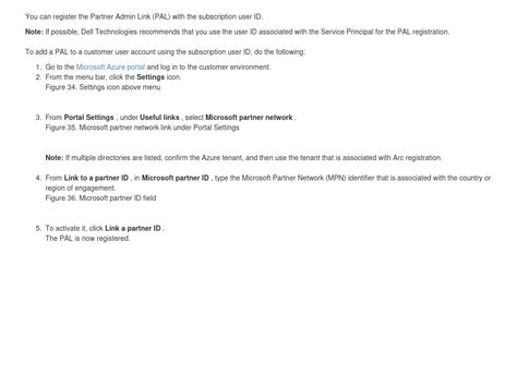 Add A Pal Through The Azure Portal Using The Subscription User Id