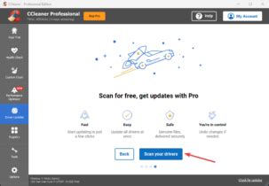 How To Update Drivers Using CCleaner Driver Updater