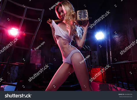 Sexy Photoshoot Two Girls Studio Stock Photo Shutterstock