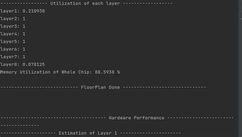 the program is stuck on estimation of layer 1 · issue 5 · neurosim dnn