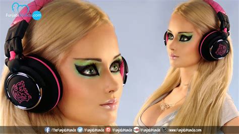 Valeria Lukyanova A Real Life Barbie Doll Funjabi Munda