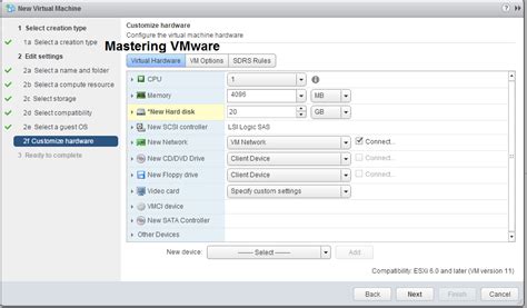 How To Create Virtual Machine Mastering VMware