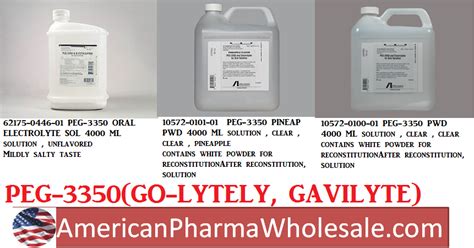 Golytely Generic Bowel Prep With Nulytely Or Golytely For Colonoscopy