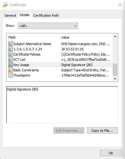 How To Request Ocsp Must Staple On Certificates · Issue 8 · Ndilieto