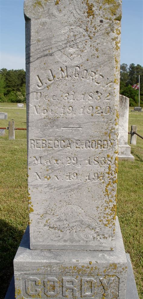 James Jackson Mcelwee Gordy 1832 1920 Find A Grave Memorial