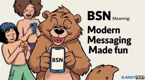 BSN Meaning Slangy Text