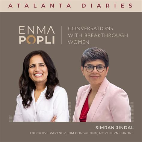 How Atalanta Diaries Resonated With Simran Jindal Enma Popli Posted