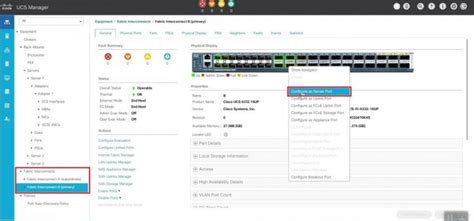 การย้ายการควบคุมการทำงานของ Server จาก Cimc ไป Ucs Manager บน Fabric