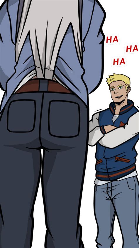 Hanging Wedgie From Bully