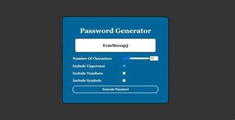Password Generator In Javascript With Source Code Download Free Projects Codezips