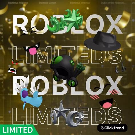Roblox Limiteds💎💵 📈high Demand 📈 🔒cheap And Safe🔒 100 Clean £4 543 28