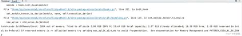 学习笔记40 ubuntu下跑aplaca报错：torch cuda 0utofmemoryerror cuda out of memory