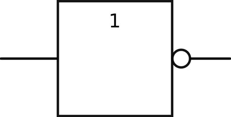 Iec Logic Gates Inverter Clip Art Image Clipsafari