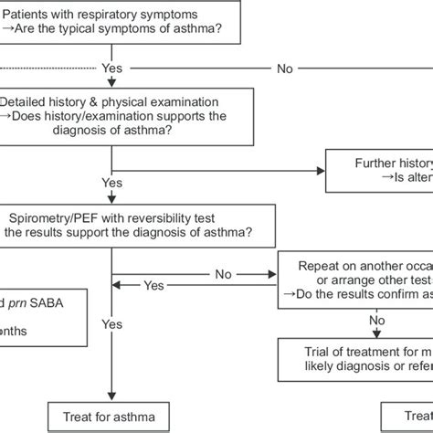 Initial Diagnostic Flow To Be Used In Clinical Practice Pef Peak