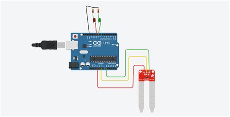 Moisture Detection Leds Problem With The Serial Monitor Programming Arduino Forum