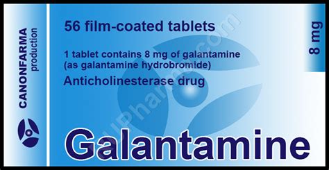 Buy Galantamine® Nivalin 8 Mgtab 56 Tabspack