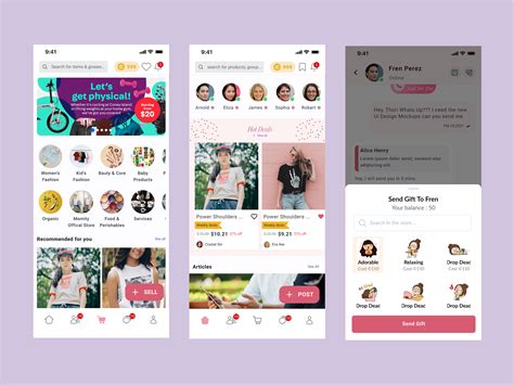 E Commerce Marketplace App Ui By Madgeek On Dribbble