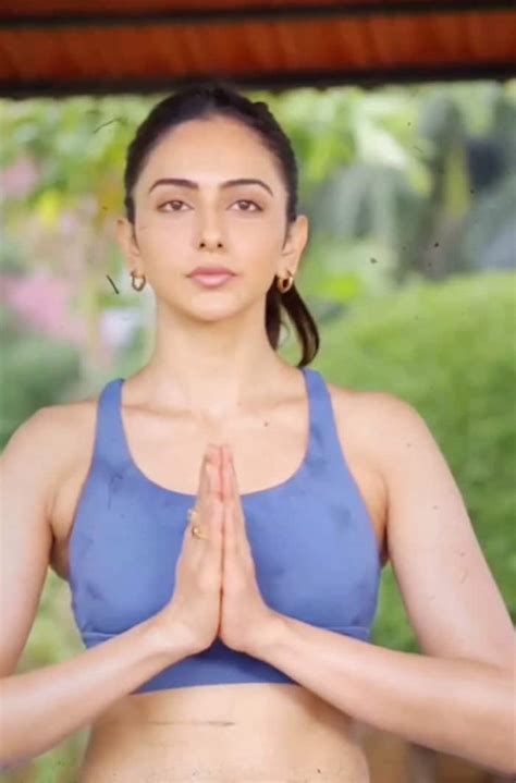Rakul Preet Singh Stuns In Hot Sporstwear As She Performs Toughest