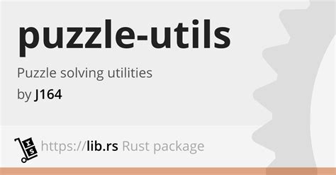 puzzle utils — rust image library lib rs