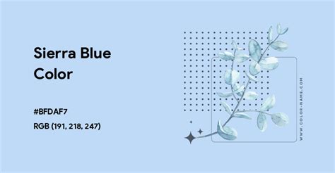 Sierra Blue Color Hex Code Is Bfdaf7