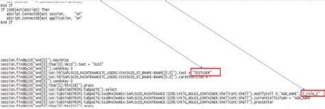 VB Script SAP GUI Script For Mass Role Assignment SAP Community