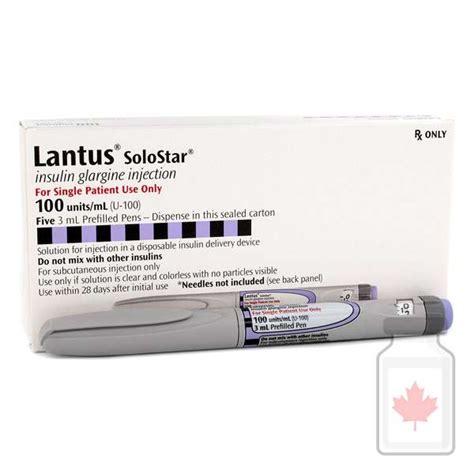 Lantus Insulin Glargine Injection 100 Unitsml Coverage Vial And