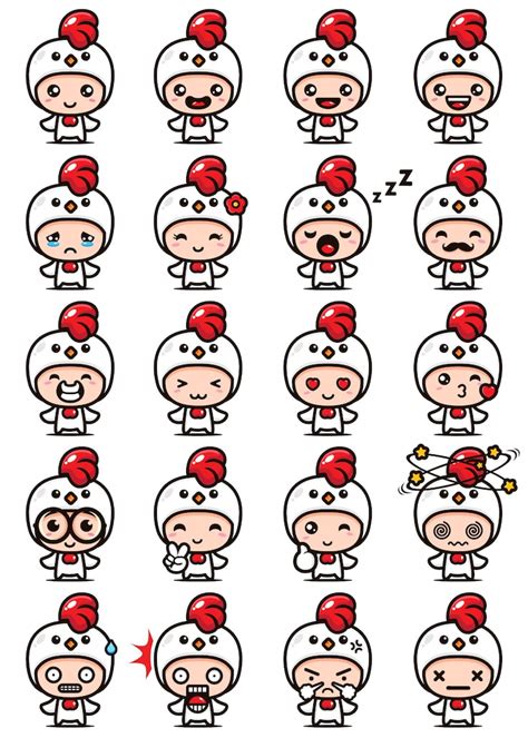 Chibi Emotions Vectors Download Free High Quality Vectors From
