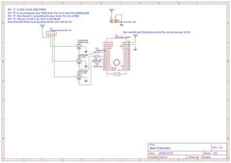 RGB LED Driver With Arduino Nano Platform For Creating And Sharing Projects OSHWLab