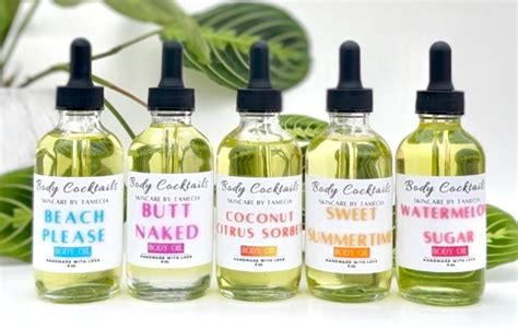 Butt Naked Body Oil Body Cocktails
