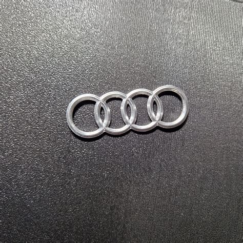 Logo Audi By Gaetano Lia Download Free Stl Model