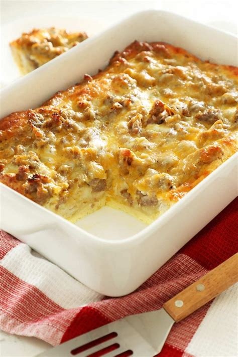 Breakfast Casserole With Biscuits Weekend Craft