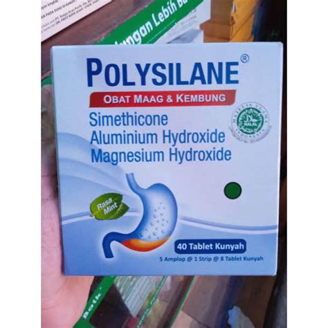 Jual Polysilane Tablet Box Isi 40 Tablet Shopee Indonesia