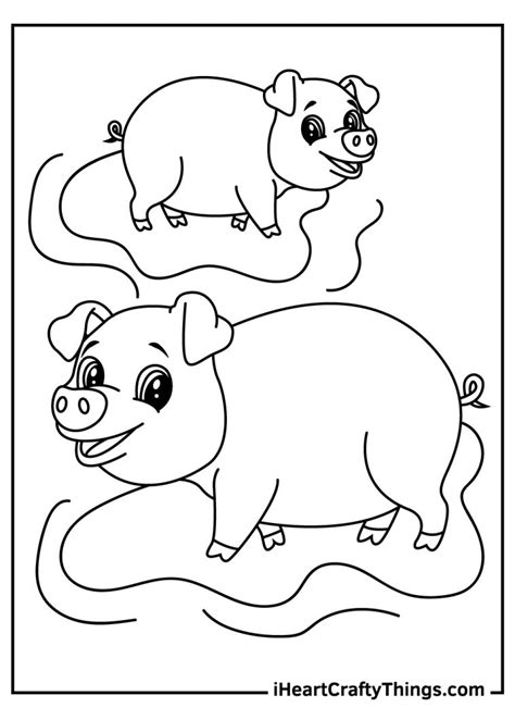 10 Simple Animal Coloring Pages 100 Free Printables