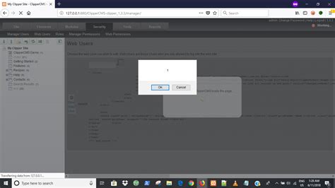 reflected cross site scripting in cms clipper 1 3 3 · issue 487