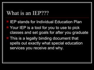 IEP You PPT