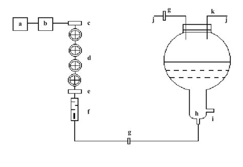 Schematic Diagram Of An Air Lift Bioreactor A Air Compressor B Download Scientific