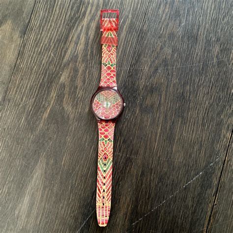 Python 🐍 Like Swatch Watch Working No Label New Depop Python 🐍 Like Swatch Watch Working No Label New Depop