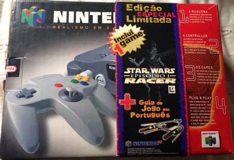 Consolevariations Nintendo 64 Star Wars Episode 1 Racer Bundle Br