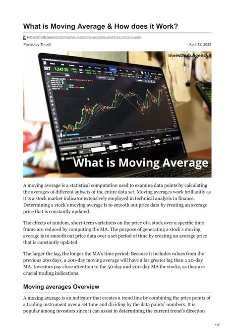 Ppt What Is Moving Average Amp How Does It Work Powerpoint Presentation Id11275558