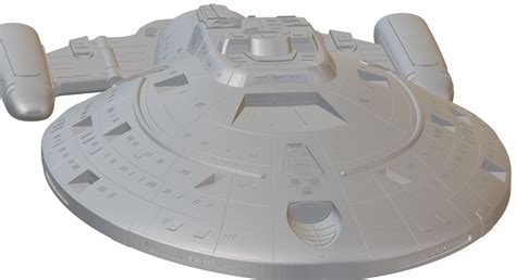 🖖 Intrepid Class Starship Uss Voyager・ Stl File For 3d Printing・cults