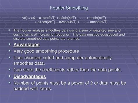 Ppt Data Smoothing And Filtering Powerpoint Presentation Free