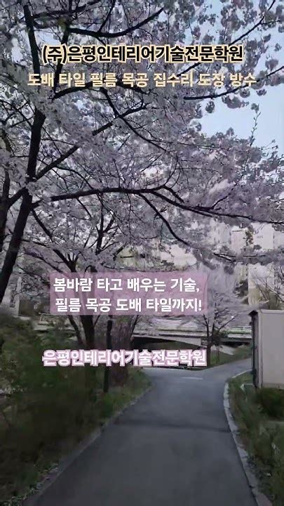 올해는 기술 하나 도전은평인테리어기술전문학원내일배움카드국비지원기술학원인테리어학원 Youtube