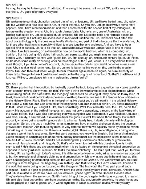 Lecture Transcript Speaker 0 He May He May Be Listening Out Thats Bad There Might Be Some