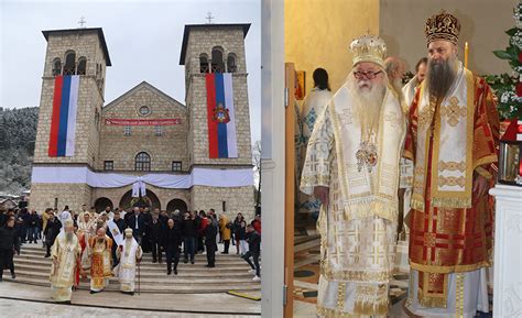 Патријарх Порфирије у Фочи Храм посвећен Светом Сави је доказ да је опредељење свих који овде