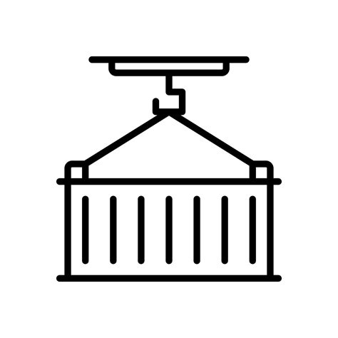 Container Icon For Your Website Design Logo App Ui 20273998 Vector